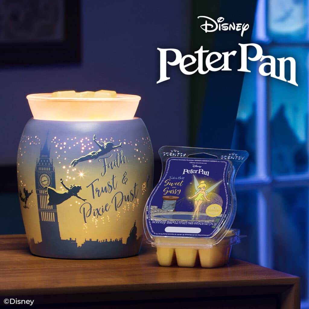 Disney Tinker Bell & Peter Pan Scentsy Collection