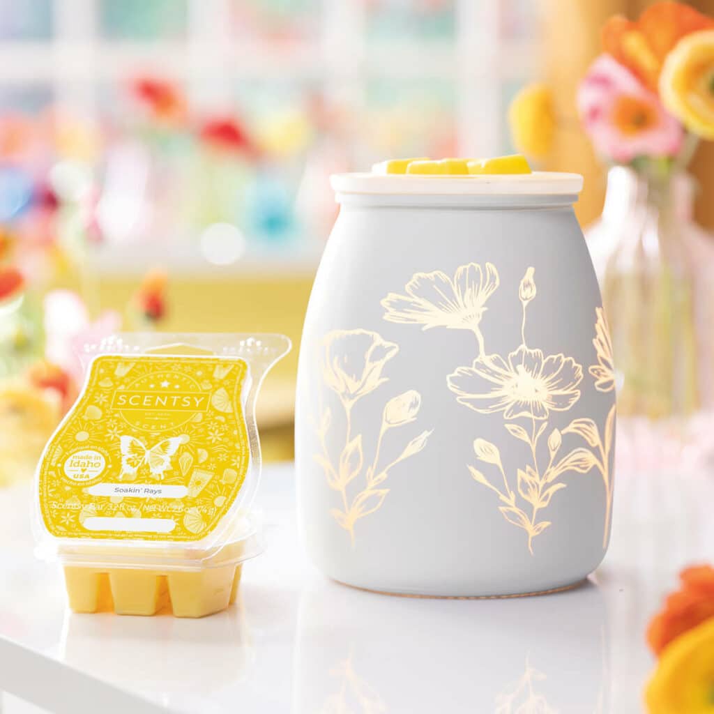 Flower Garden Scentsy Warmer