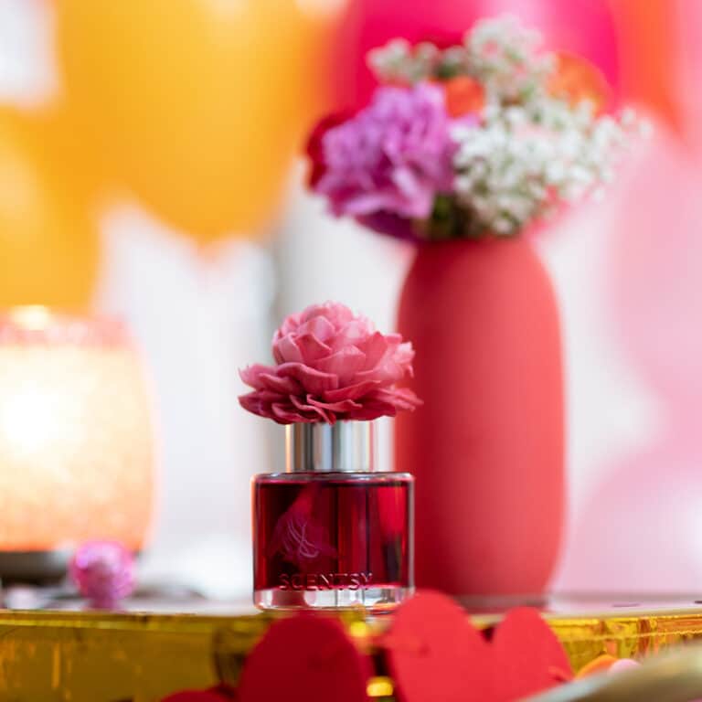 Pink Sunshine Scentsy Fragrance Flower