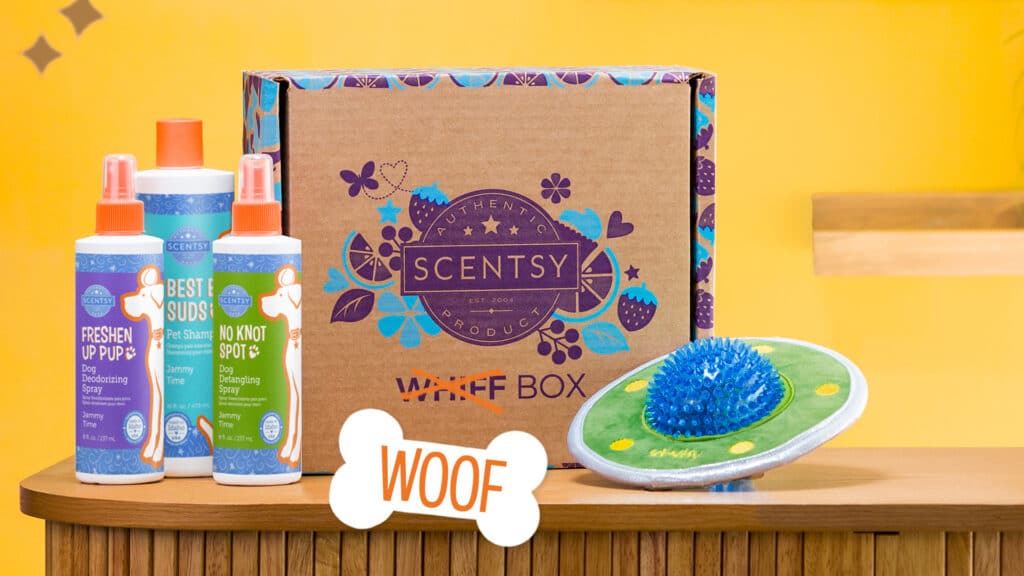 April 2024 Scentsy Woof Dog Box