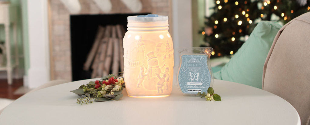 SALE ~ LET IT SNOW SCENTSY WARMER PREMIUM | Incandescent.Scentsy.us