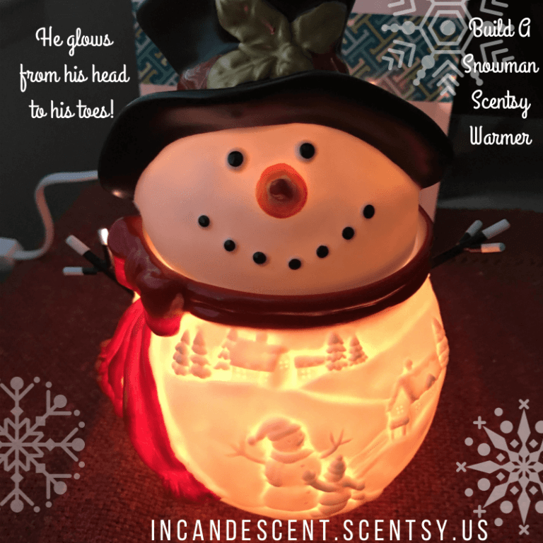 BUILD A SNOWMAN SCENTSY WARMER