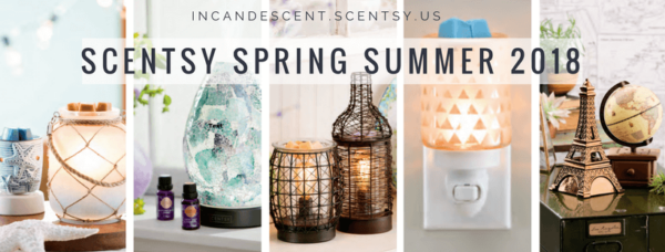 NEW SCENTSY SPRING SUMMER 2018 CATALOG INFO