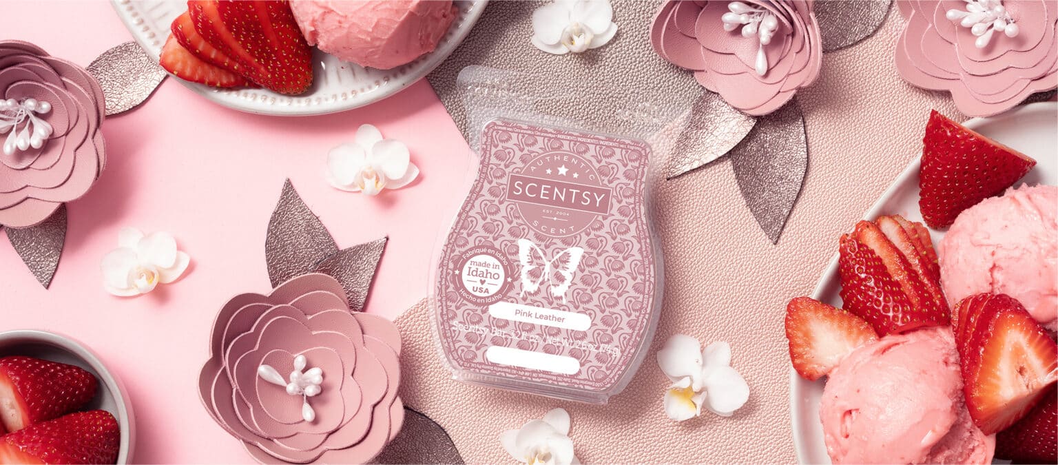 Pink Leather Scentsy Bar | August 2023 | Incandescent.Scentsy.us
