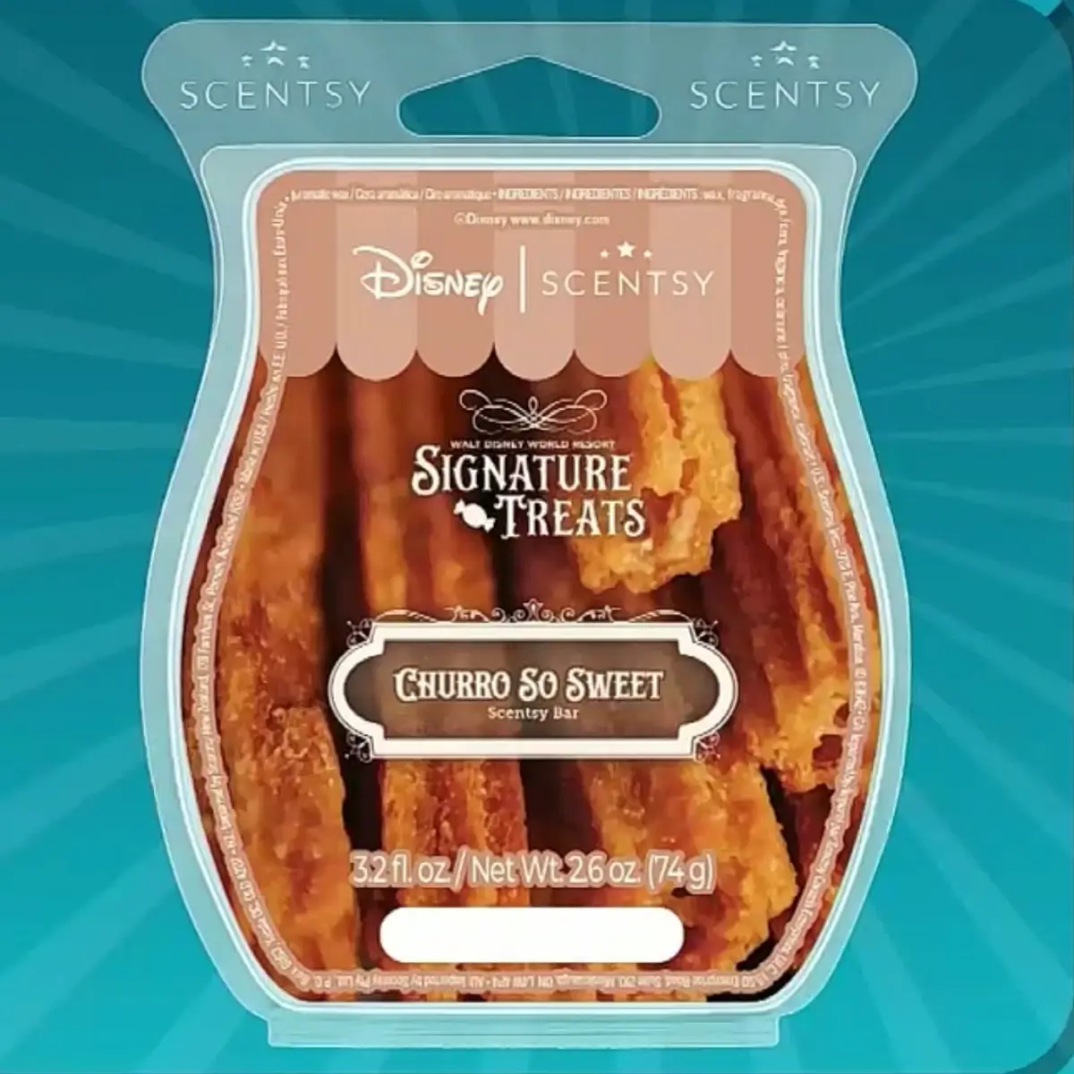 Walt Disney World Resort Signature Treats Scentsy Wax Collection ...