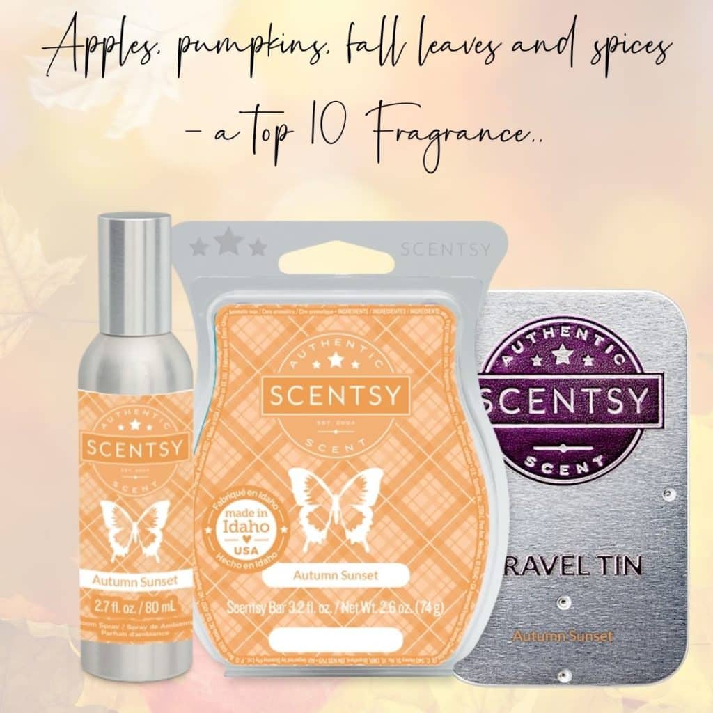 Autumn Sunset Scentsy Wax Bar