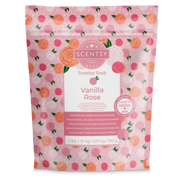 Mother's Day 2026 Scentsy Body Bundle With Vanilla Rose Soak & Body Cream