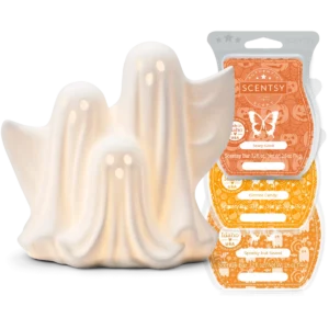 Scentsy September 2024 Warmer Of The Month - Boo Crew Ghost Warmer ...