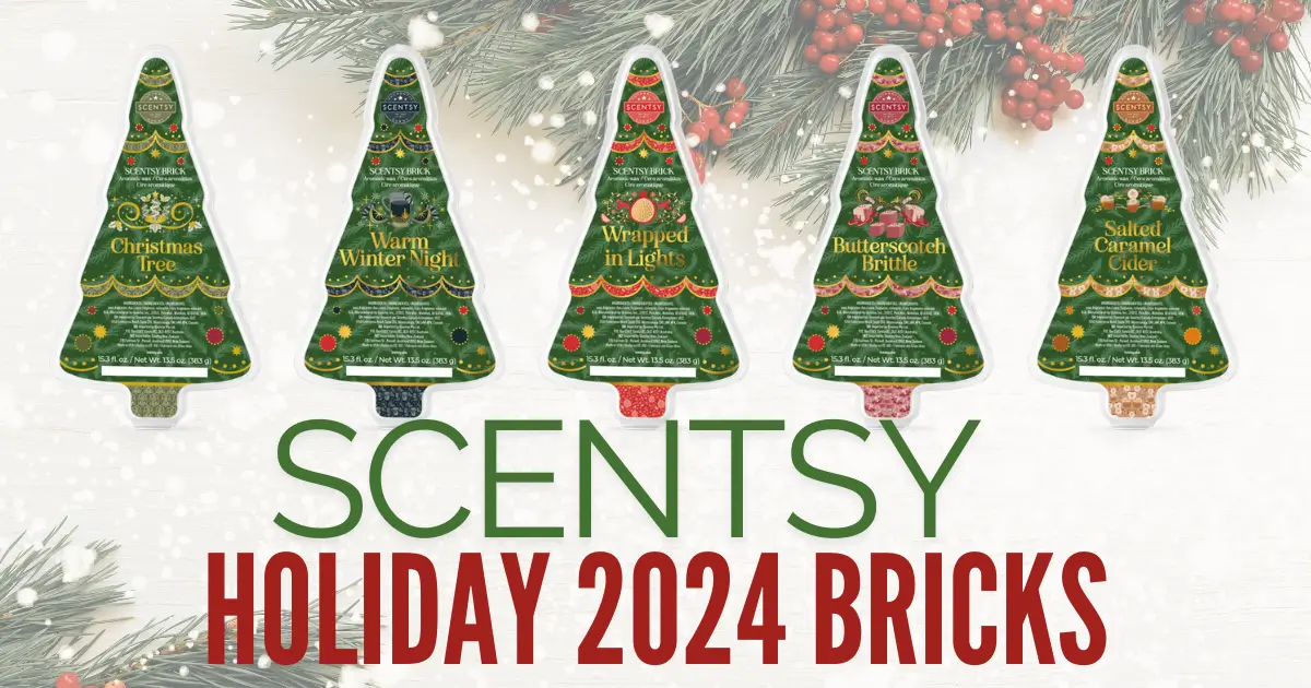 Scentsy 2024 Holiday Bricks | Shop October 14, 2024 | Incandescent ...
