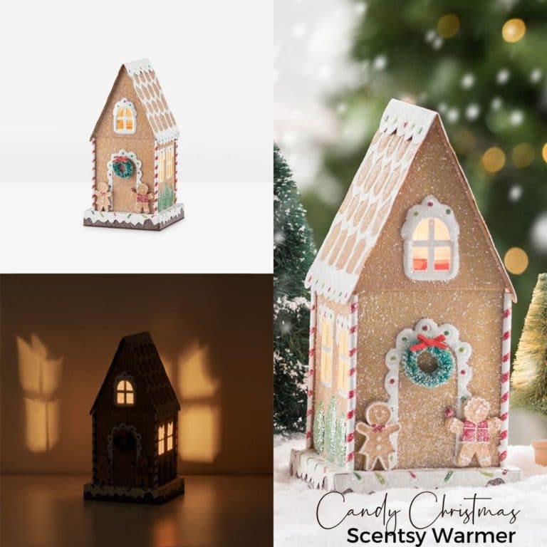 Candy Christmas Gingerbread House Scentsy Warmer