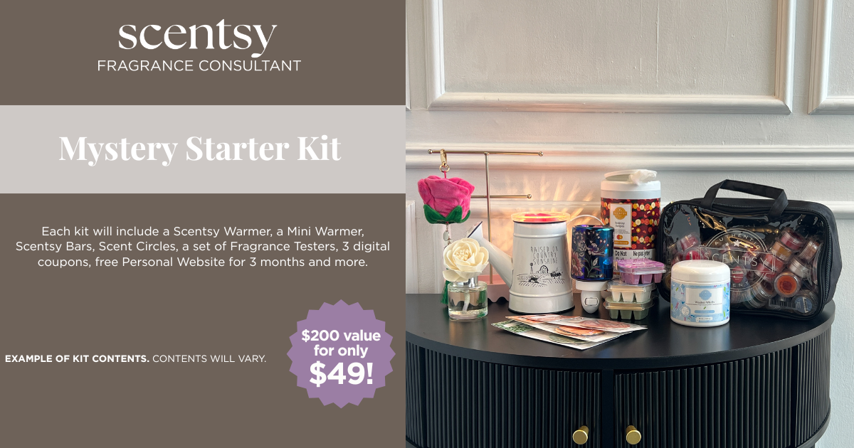 Join Scentsy February 2026 Spring Starter Kit | Start Your Business Today