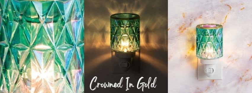 Crowned in Gold Mini Scentsy Warmer | Incandescent.Scentsy.us