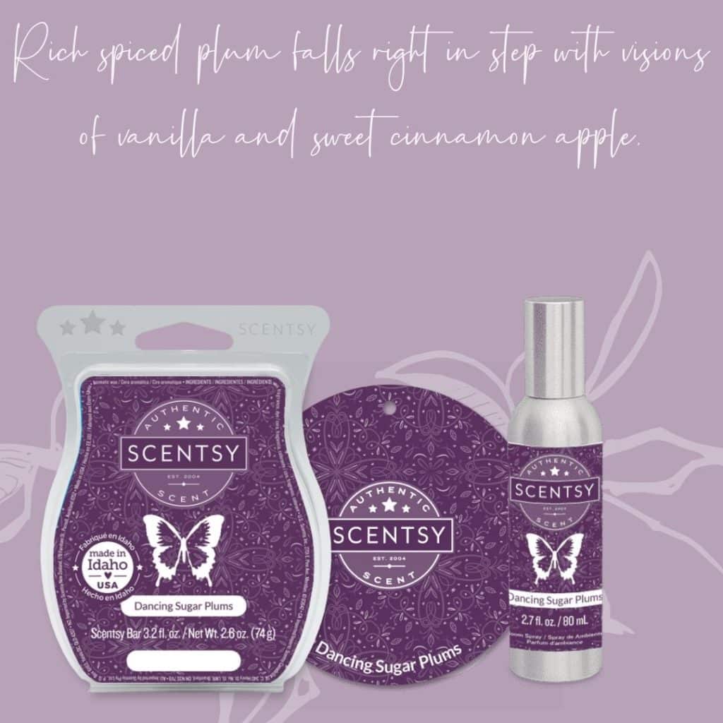 Dancing Sugar Plums Scentsy Scent Circle