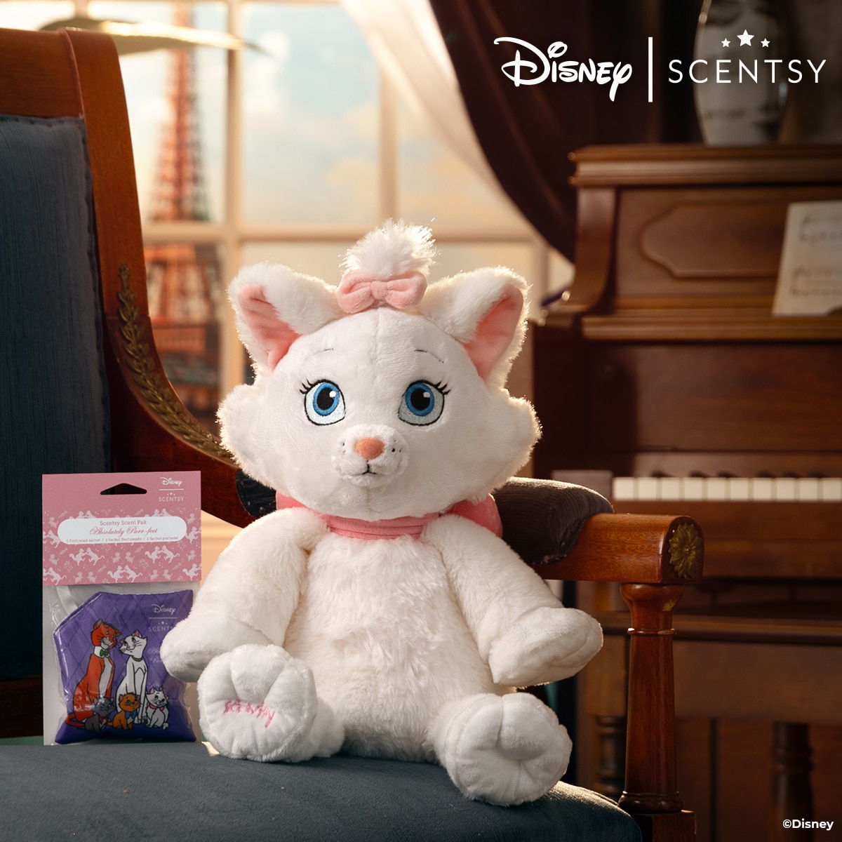 Disney Aristocats Marie Scentsy Buddy