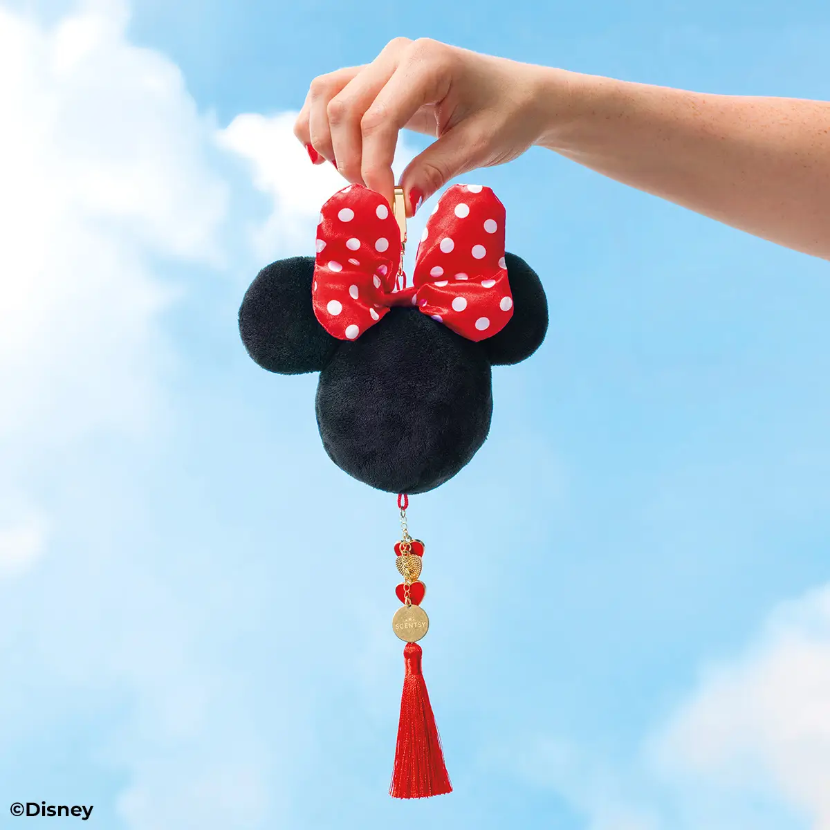 Minnie Mouse Scentsy Bag Charm Clip In Totally Minnie