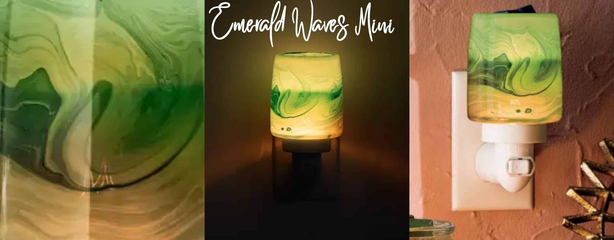 Emerald Waves Mini Scentsy Warmer | Incandescent.Scentsy.us