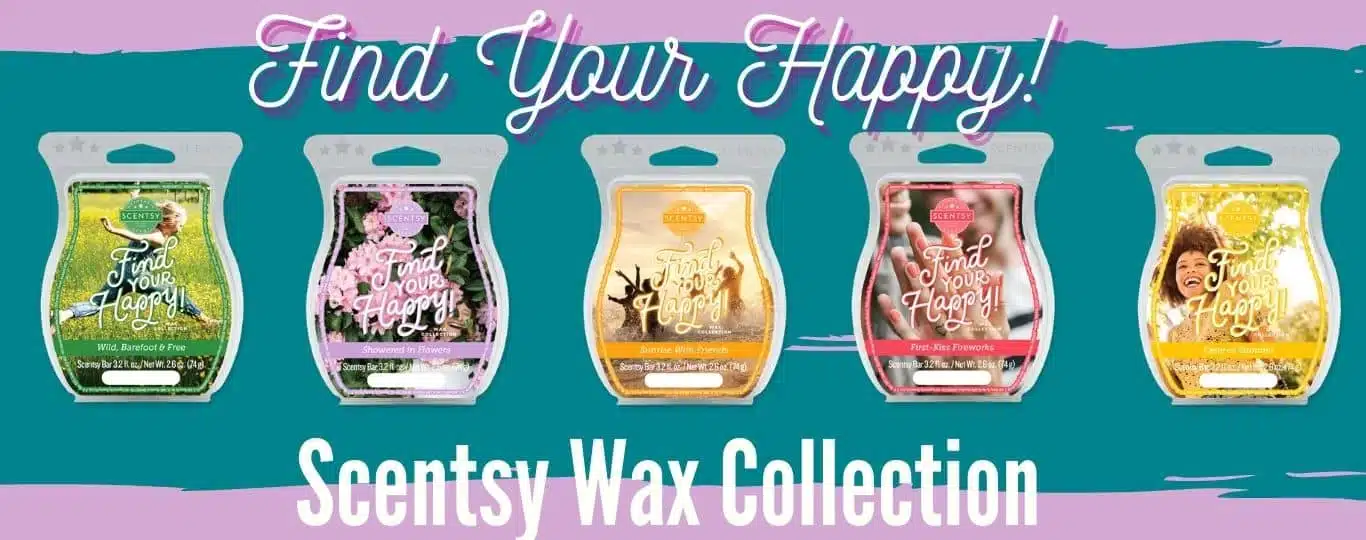 FIND YOUR HAPPY! SCENTSY WAX COLLECTION | Incandescent.Scentsy.us