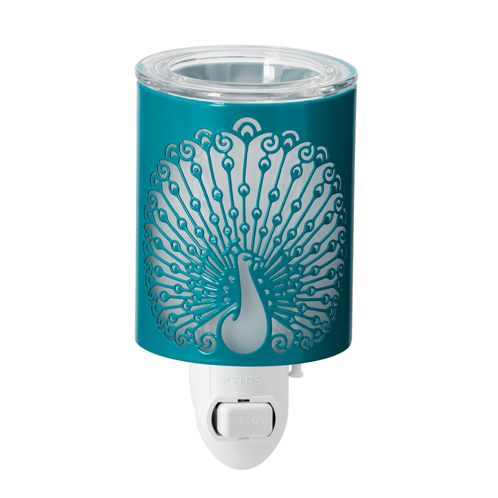 Fancy Feathers Peacock Mini Scentsy Warmer