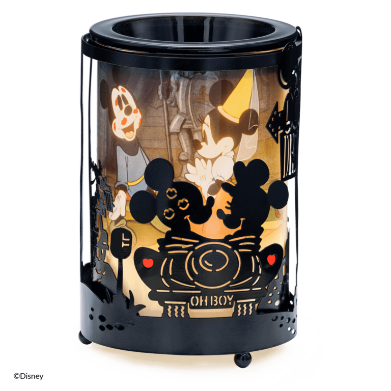 Scentsy January 2023 Warmer & Scent Of The Month | Disney Drive-In Warmer + Pineapple Rose