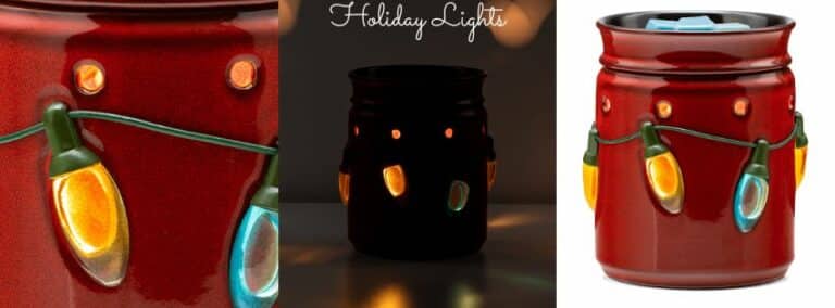 Holiday Lights Full Size Scentsy Warmer