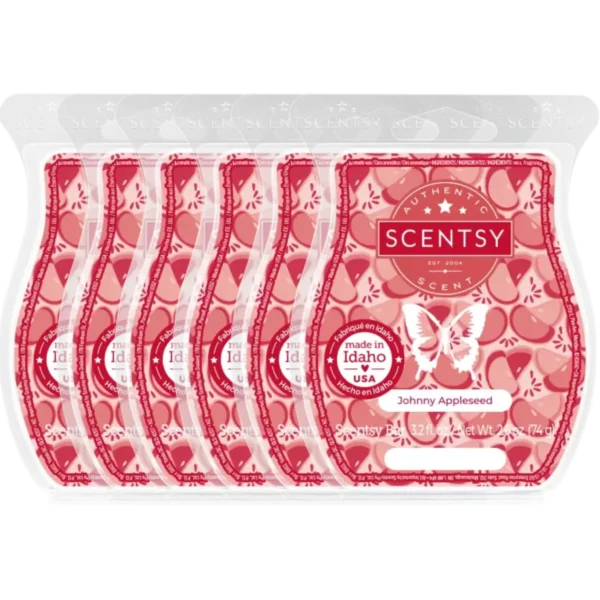 Johnny Appleseed Scentsy 6 Bar Wax Bundle