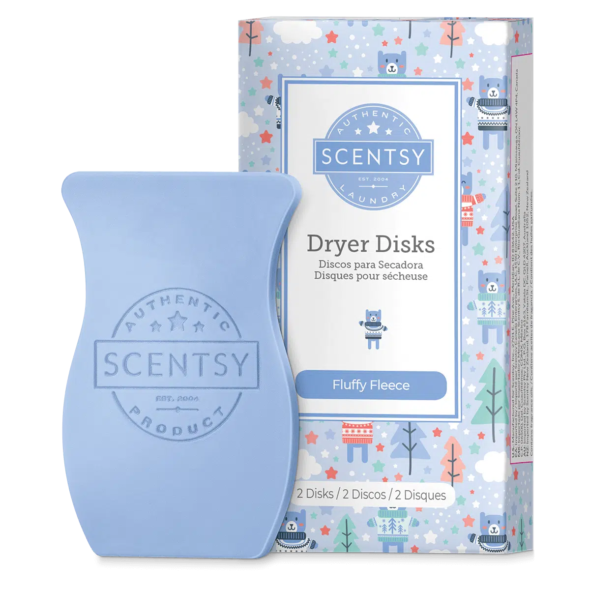 Fluffy Fleece Scentsy Dryer Disks | Incandescent.Scentsy.us