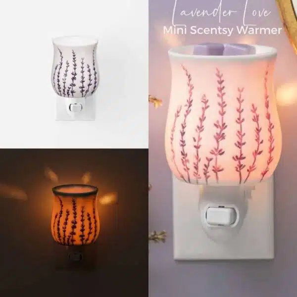 Lavender Love Mini Scentsy Warmer | Incandescent.Scentsy.us