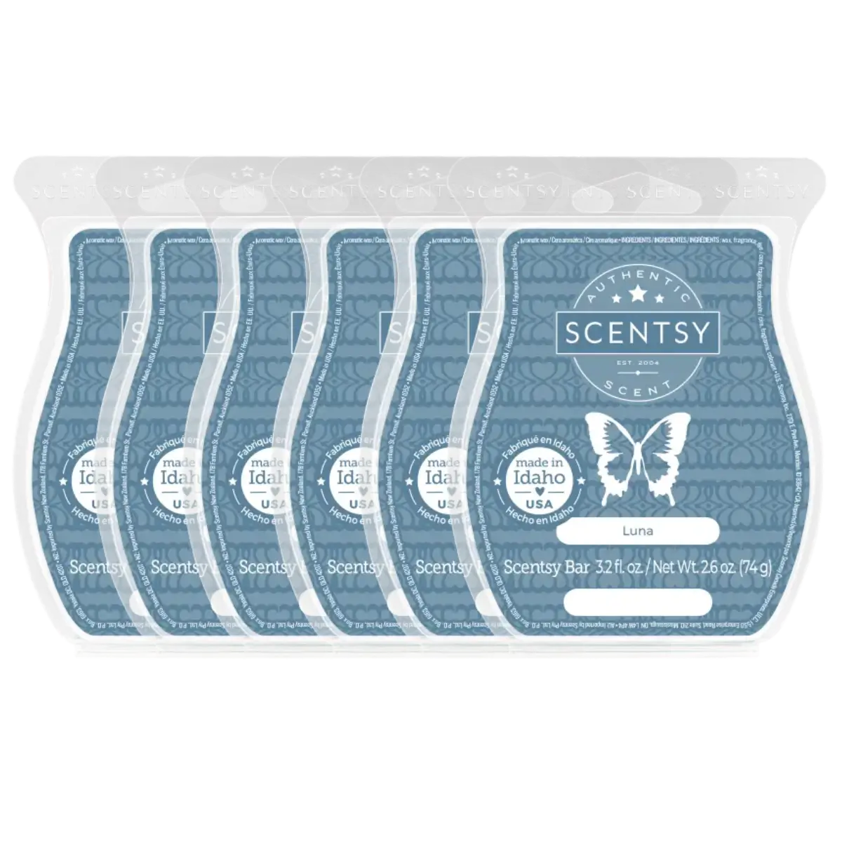 Luna 6 Scentsy Bar Wax Bundle