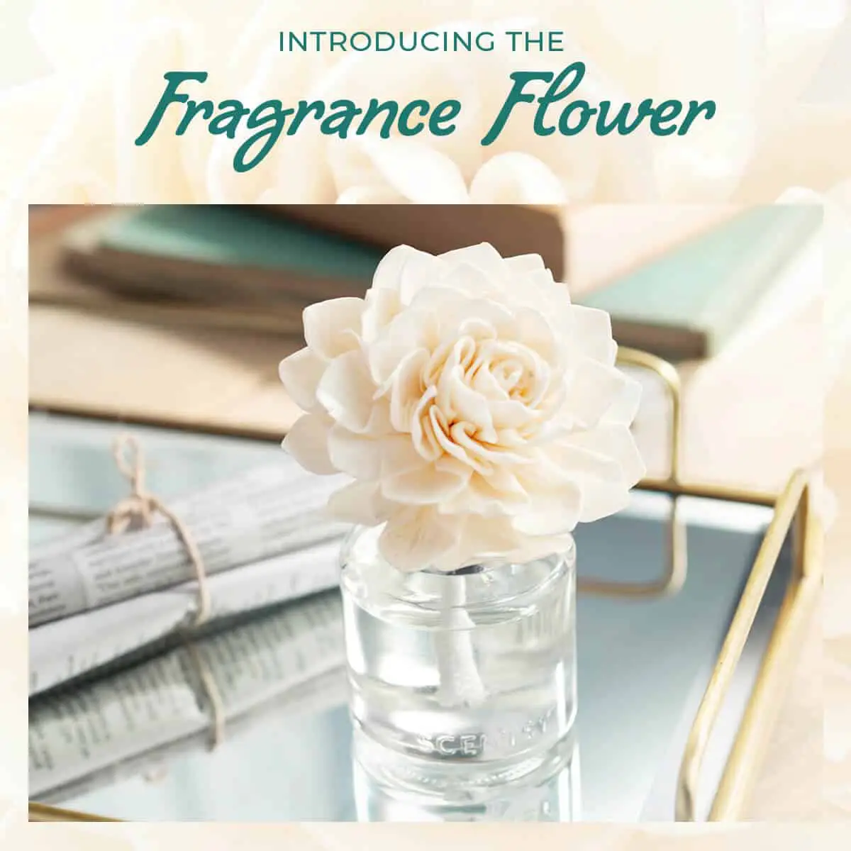Scentsy Fragrance Flowers | Sola Wood Reed Diffusers | Incandescent.Scentsy.us