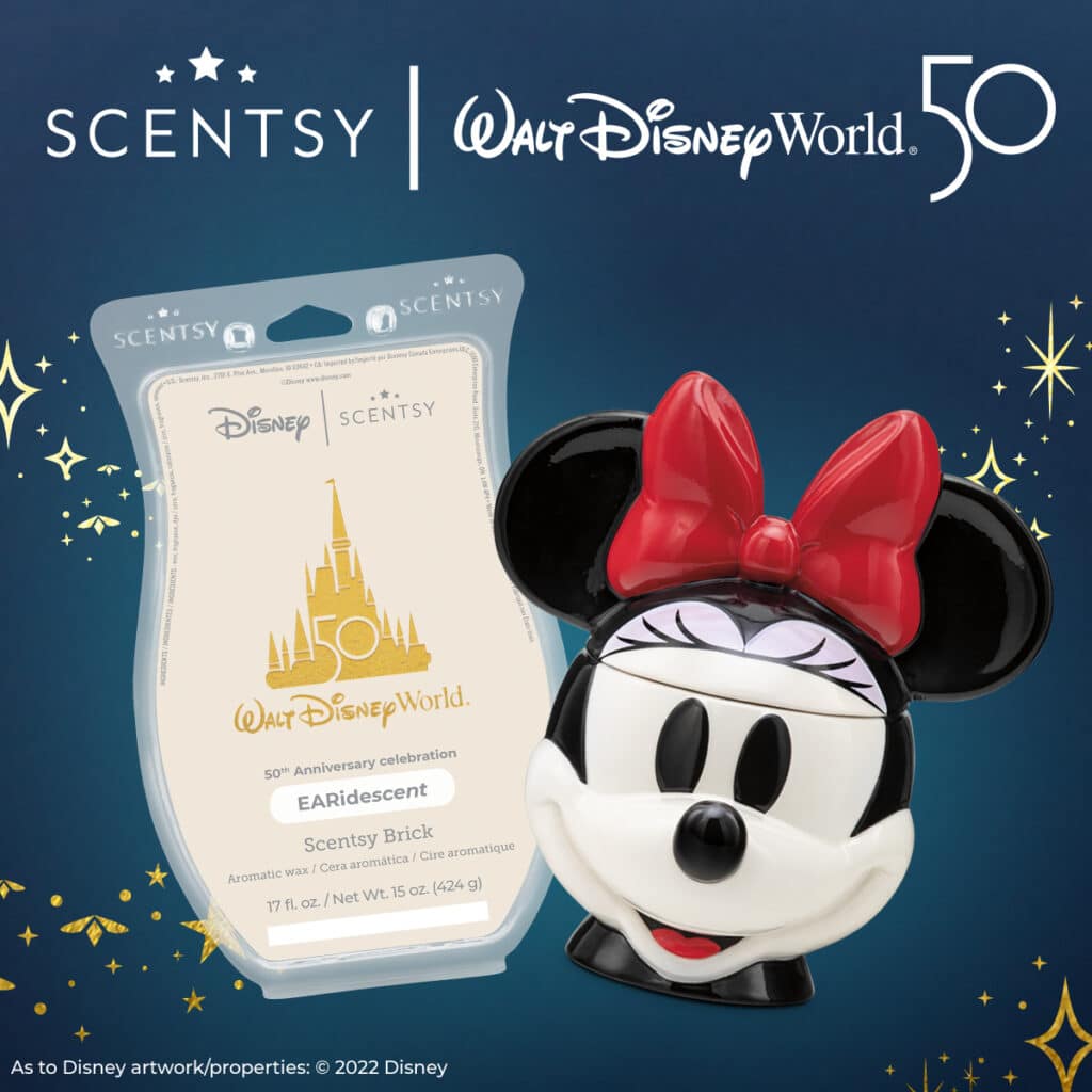 Disney 50th Anniversary Ultimate Mickey And Minnie Mouse Scentsy Gift Set
