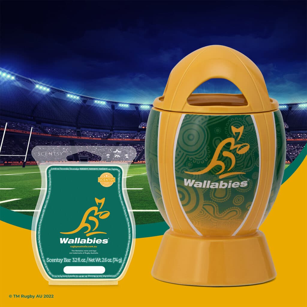 Wallabies Rugby – Scentsy Warmer