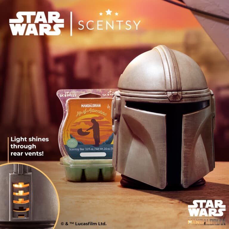 The Mandalorian Helmet Scentsy Warmer | Star Wars