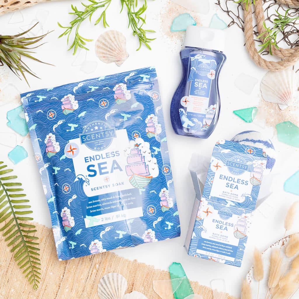ENDLESS SEA SCENTSY SOAK