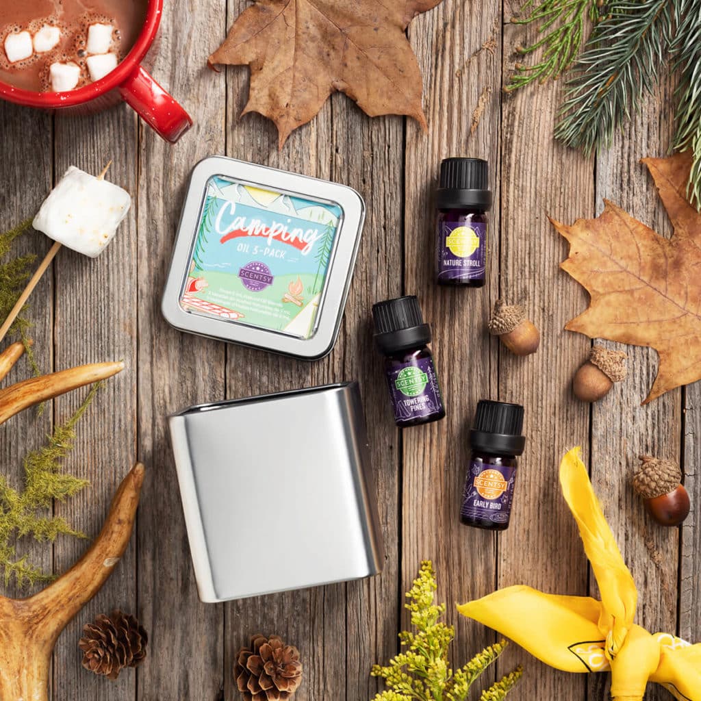 CAMPING SCENTSY OIL 3 PACK