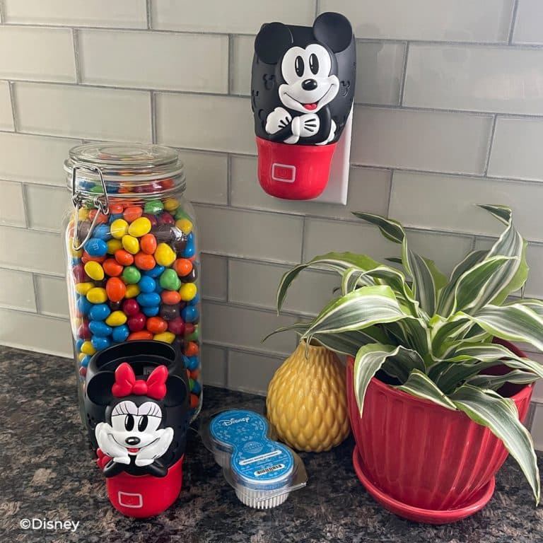 Mickey Mouse Wall Fan Scentsy Diffuser With Light | Disney Collection