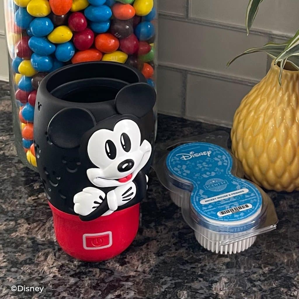 Mickey Mouse Wall Fan Scentsy Diffuser With Light | Disney Collection
