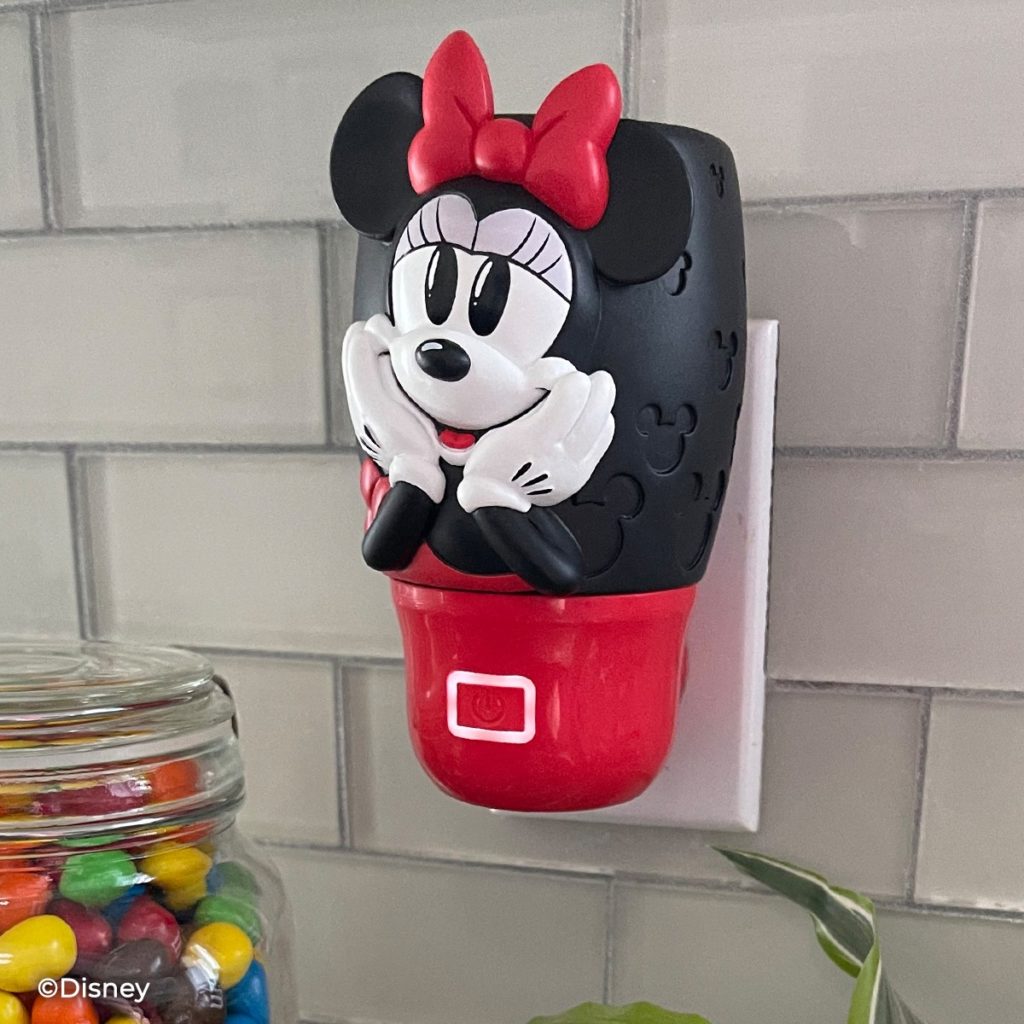 Minnie Mouse Wall Fan Scentsy Diffuser With Light | Disney Collection