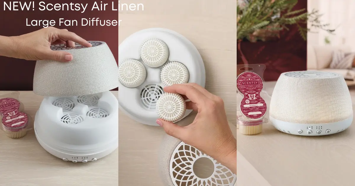 Introducing The Scentsy Air Fan Diffuser For Larger Spaces | Shop Now ...