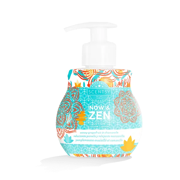 NEW! NOW & ZEN SCENTSY BODY LOTION | Shop Scentsy | Incandescent.Scentsy.us