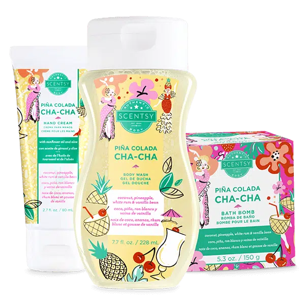 PINA COLADA CHA CHA MOTHER'S DAY BODY SPA BUNDLE | 2019 | Shop Scentsy ...