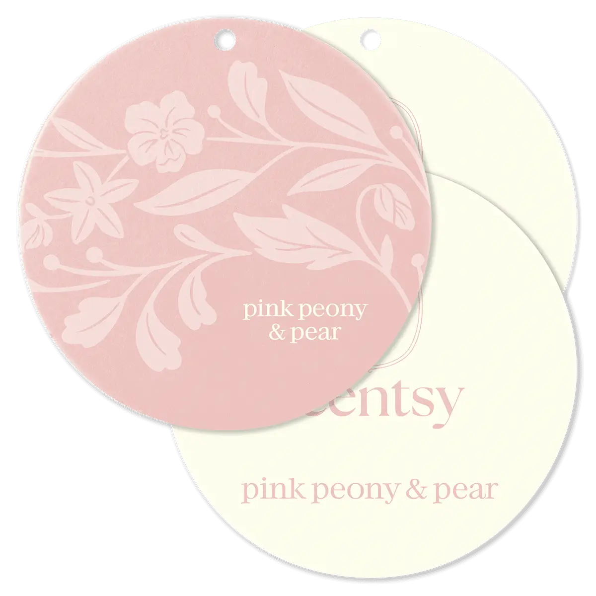 Pink Peony & Pear Scentsy Scent Circle 3 Pack - February 2026