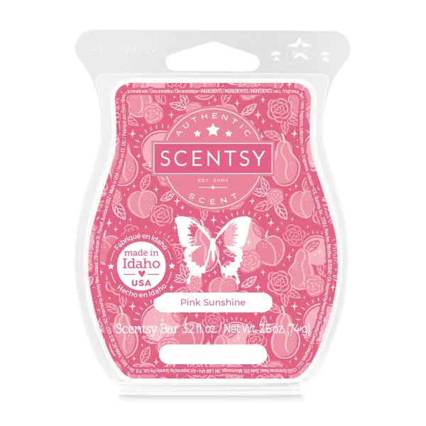 Pink Sunshine Scentsy Bar | Incandescent.Scentsy.us