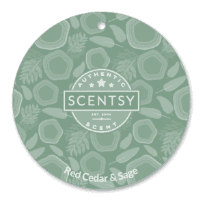 RED CEDAR AND SAGE SCENTSY SCENT CIRCLE