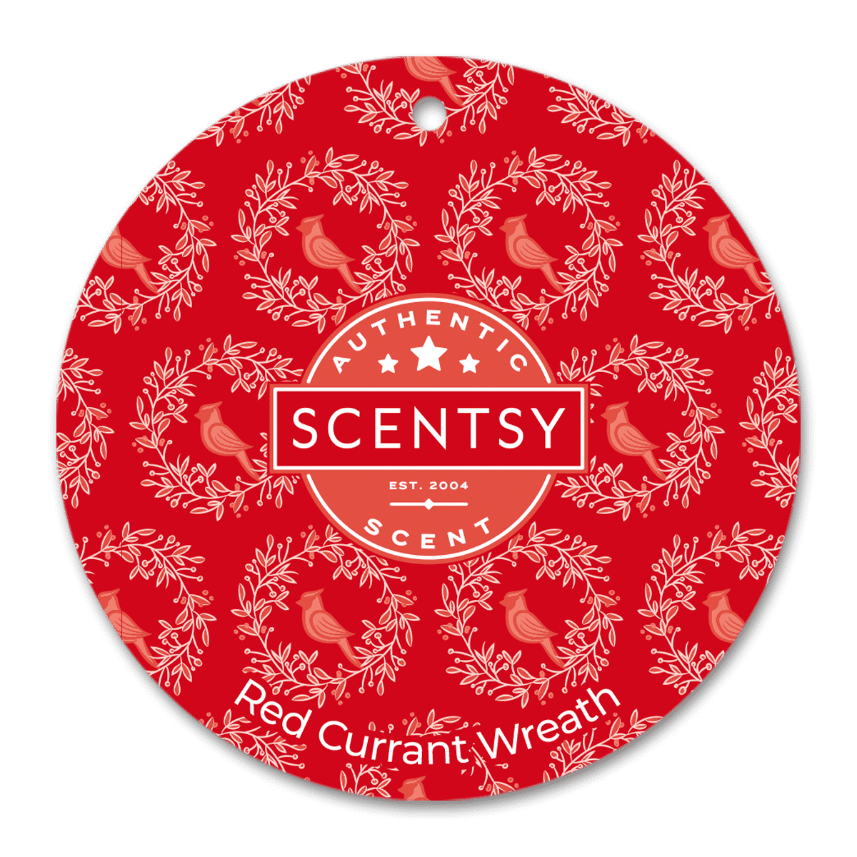 Red Currant Wreath Scentsy Scent Circle | Incandescent.Scentsy.us