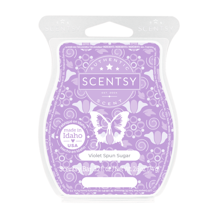 Violet Spun Sugar Scentsy Bar