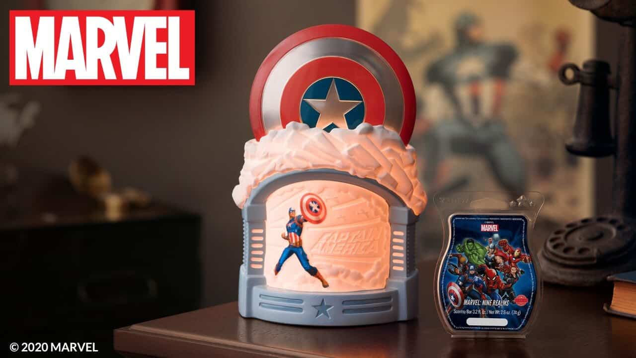 MARVEL: CAPTAIN AMERICA, SPIDER-MAN, IRON MAN SCENTSY WARMERS | Scentsy ...