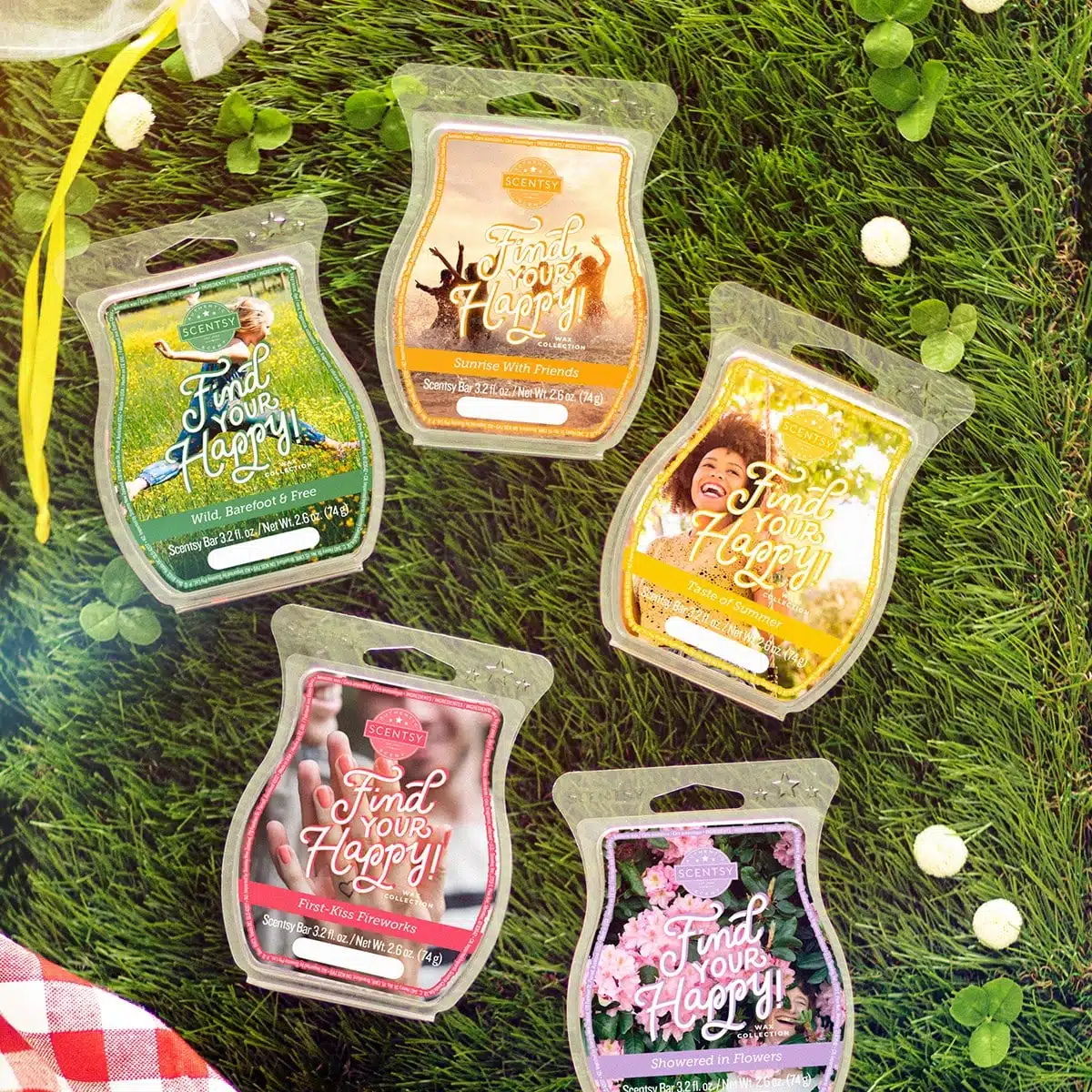 FIND YOUR HAPPY! SCENTSY WAX COLLECTION | Incandescent.Scentsy.us