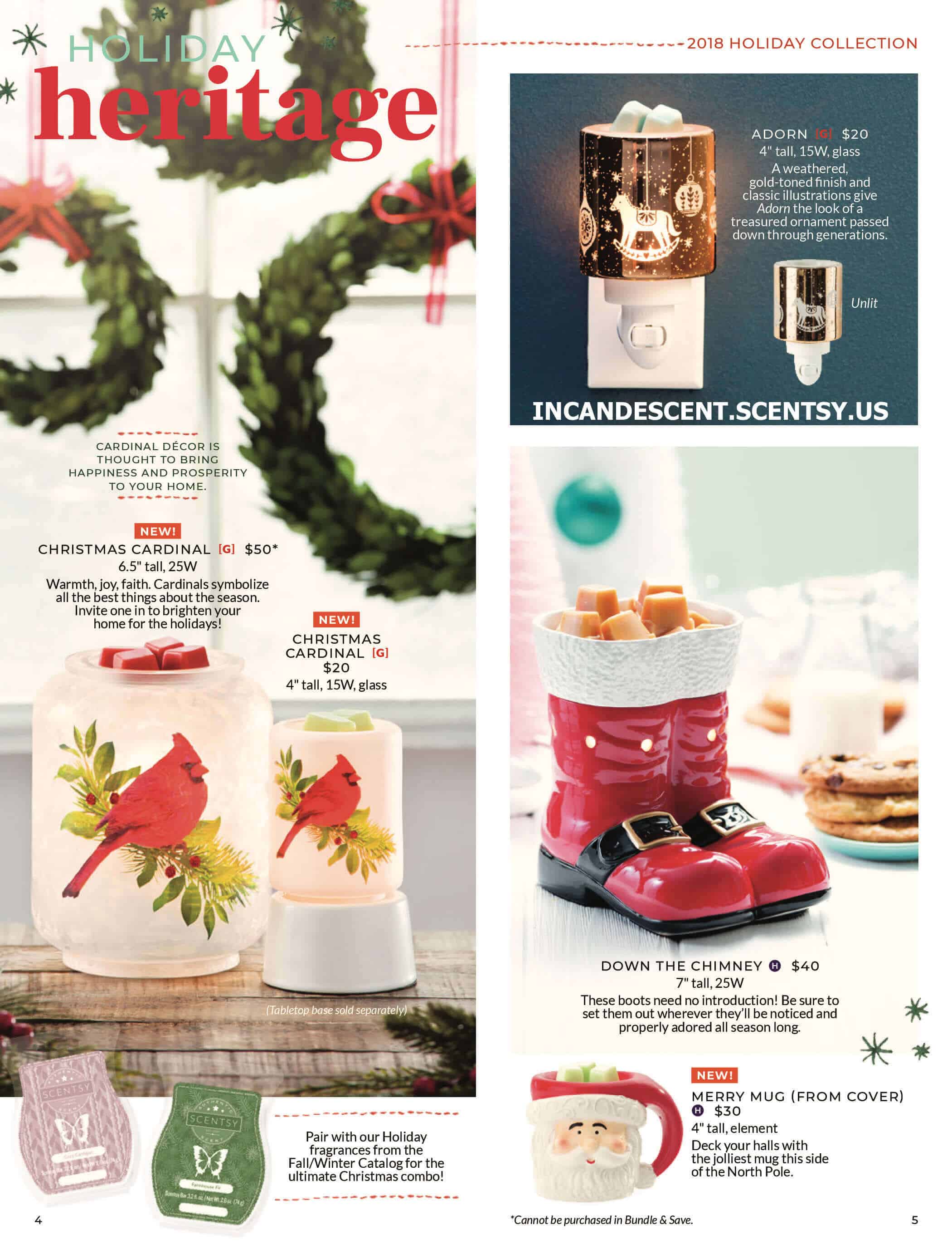 NEW! CHRISTMAS CARDINAL SCENTSY WARMER | Shop Scentsy | Incandescent ...