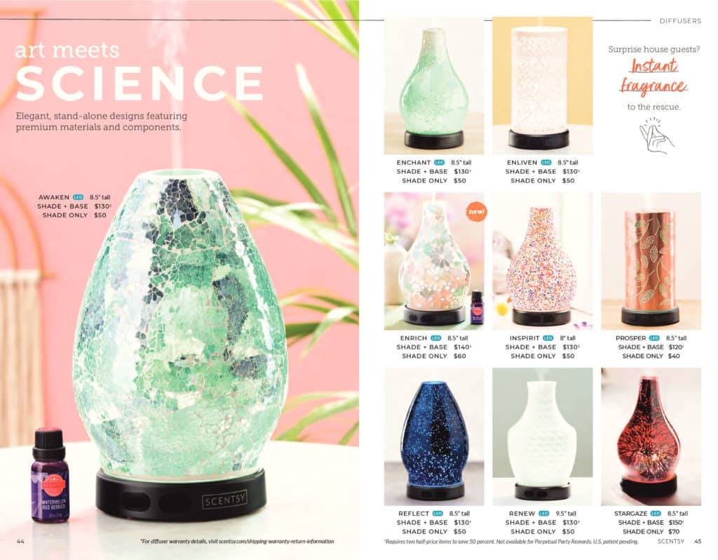 Enrich Scentsy Diffuser Shade Only