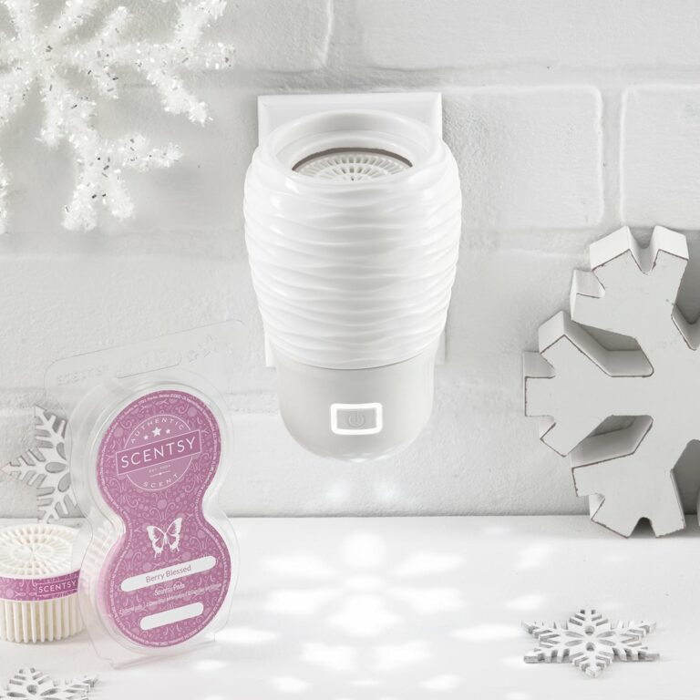 SNOWFLAKES SCENTSY WALL FAN DIFFUSER